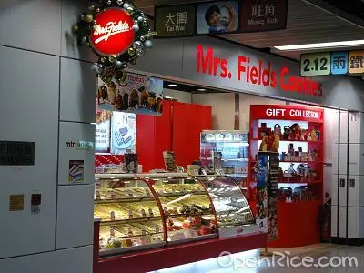Mrs. Fields Cookies's Menu - Western Cake Takeaway in Central Hong Kong ...